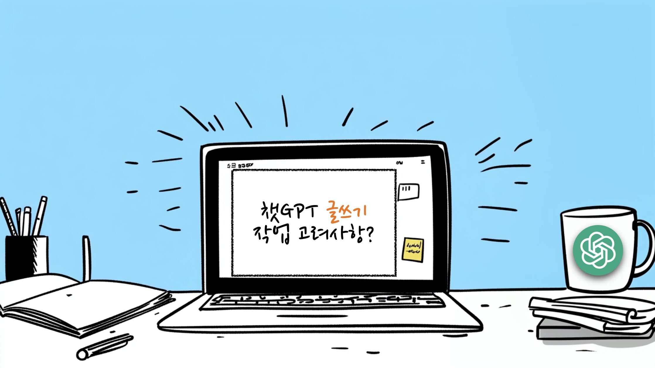 챗gpt 글쓰기 작업 시 몇 가지 고려 사항 Hongs Lab